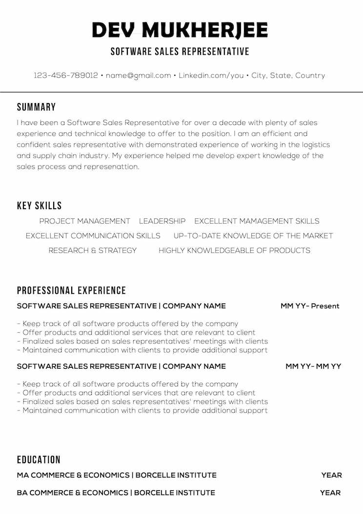 Job-winning resume templates for 2025 | Professional Resume Maker ...