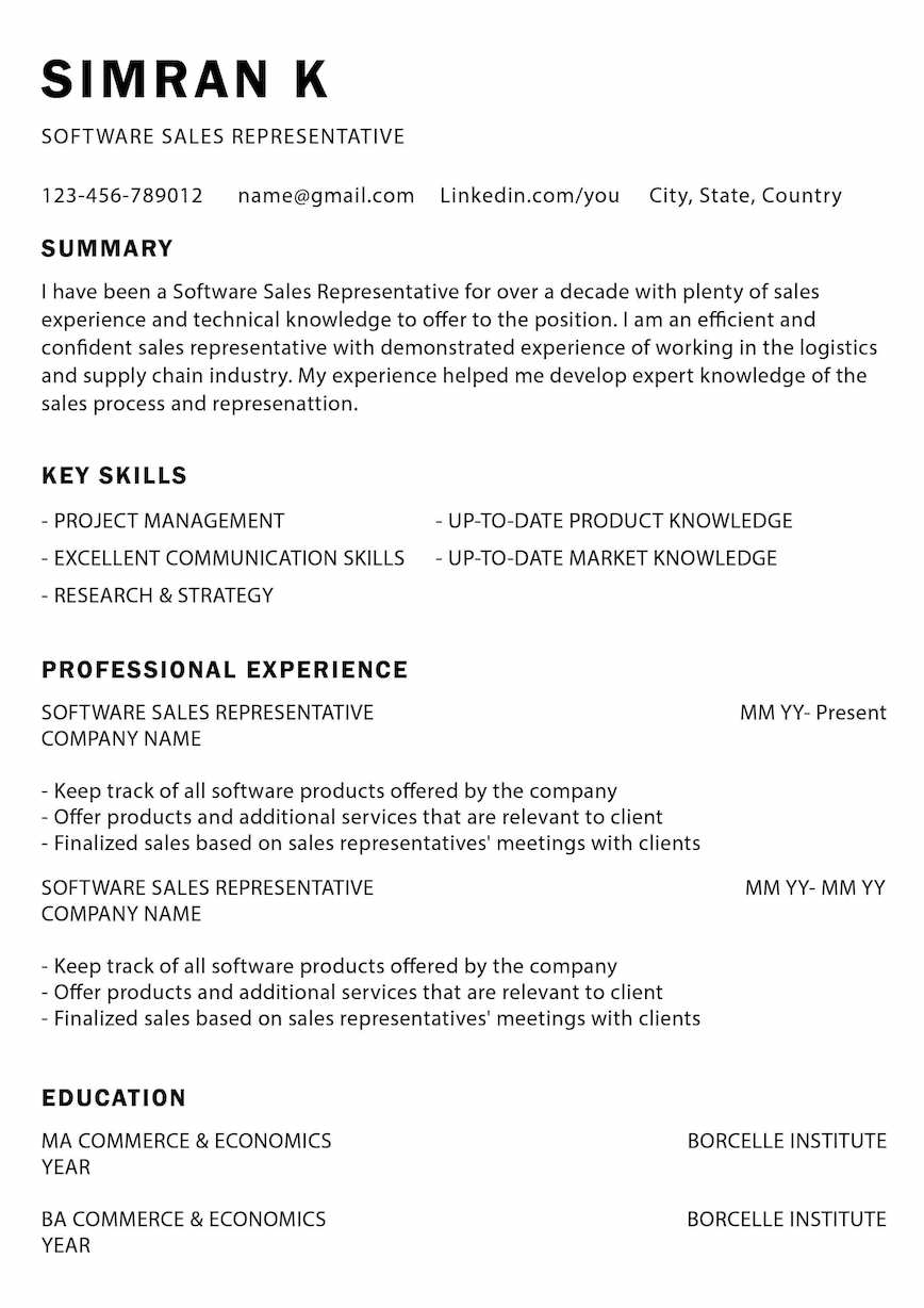Job-winning resume templates for 2025 | Professional Resume Maker ...